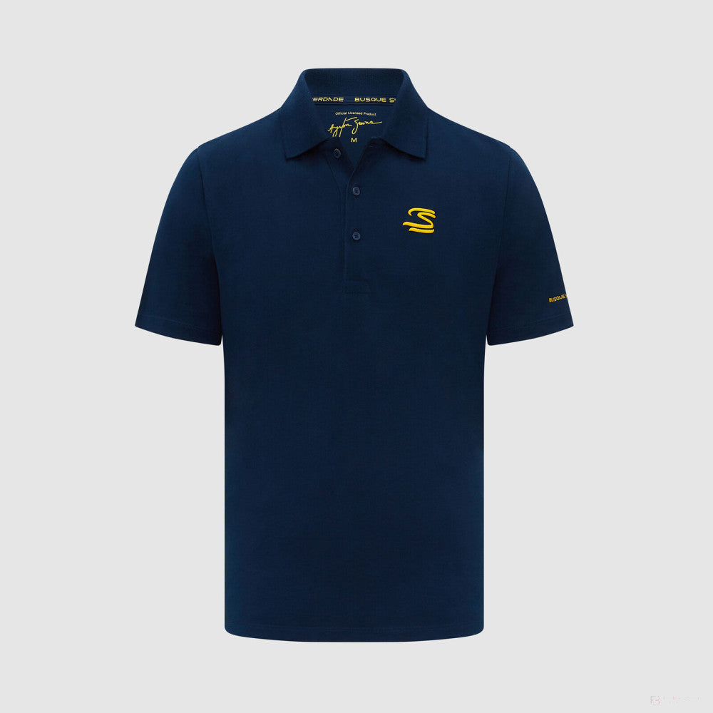 Ayrton Senna Pólo, Modrá, Muži – FansBRANDS® - CZ